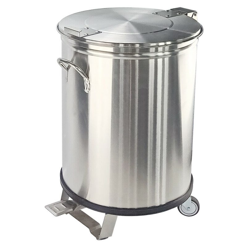 Heavy duty Foot operated Pedal Bin/Entirely S/S – Medstore