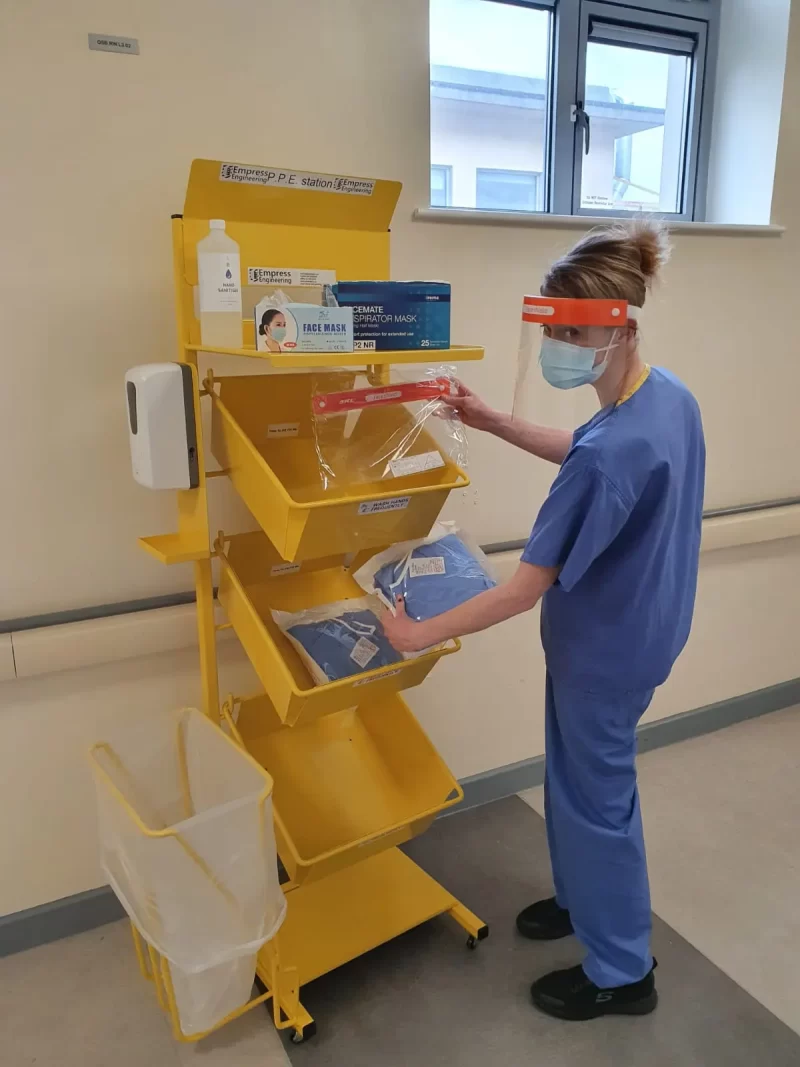 The New PPE Mobile Trolley Station – Medstore