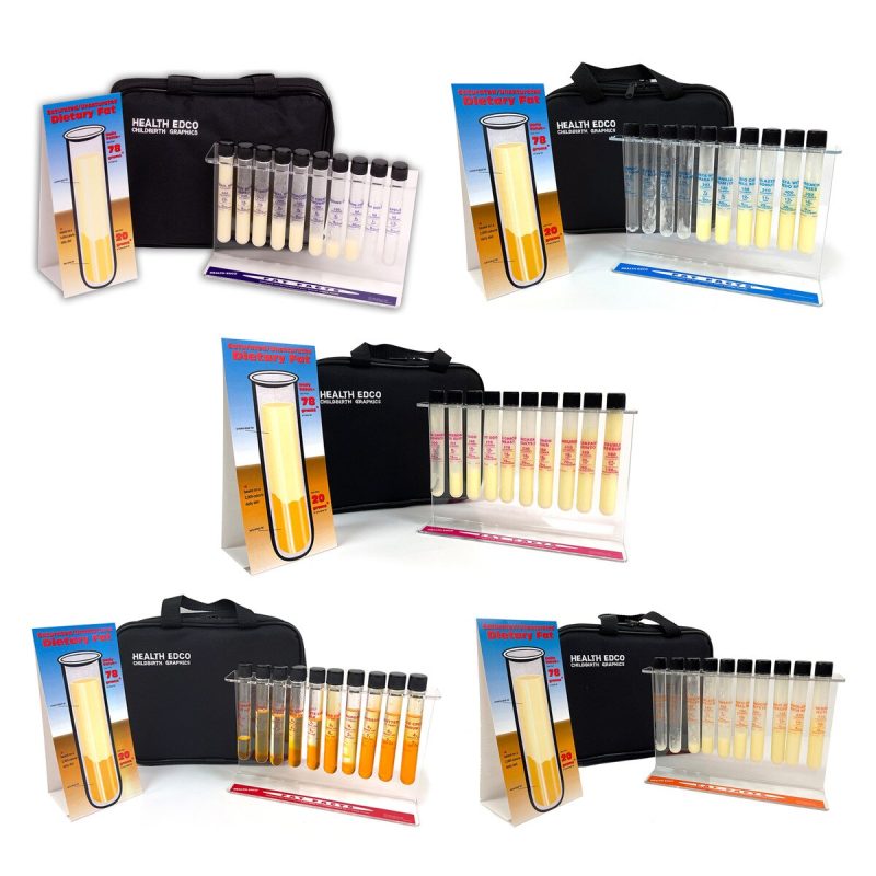 Fat Facts test tubes – Medstore